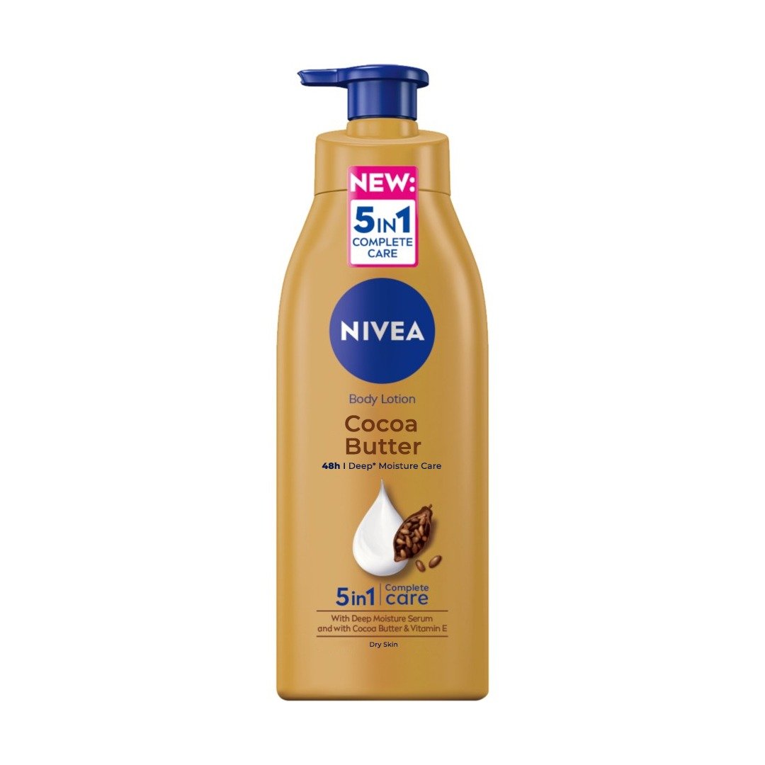 NIVEA Cocoa Butter Deep Moisture Body Lotion – 400ml – MOURI